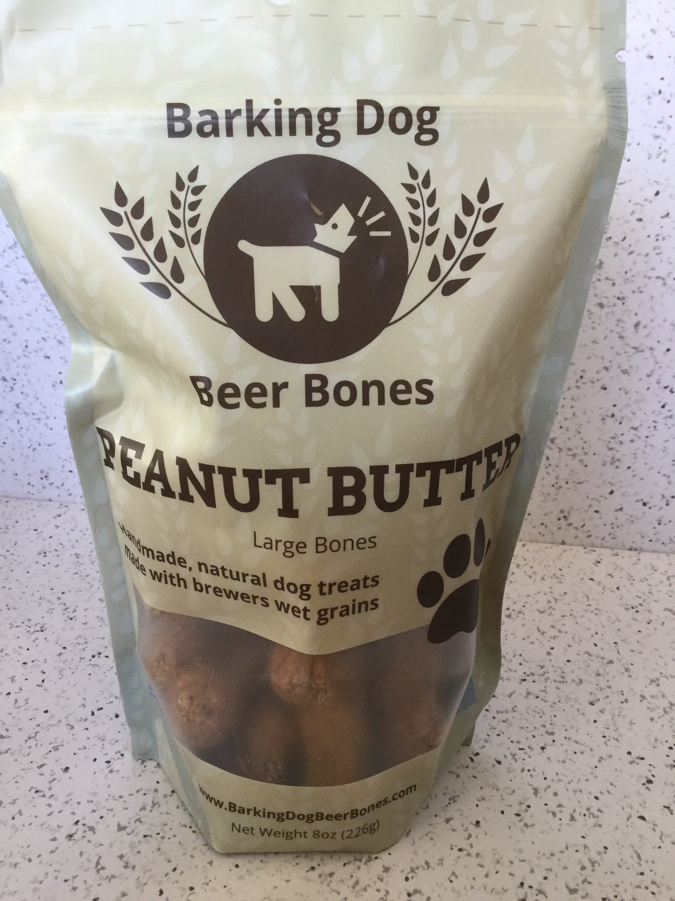 BDB Bones w/Peanut Butter – Barking Dog Beer Bones